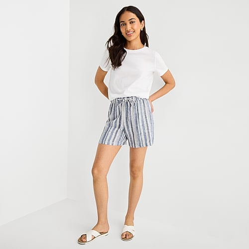 Click here for a.n.a Womens High Rise 5 Pull-On Short  Petite X-s... prices