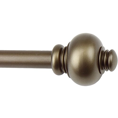 Click here for Rod Desyne Knob 5/8 Adjustable Curtain Rod  One Si... prices