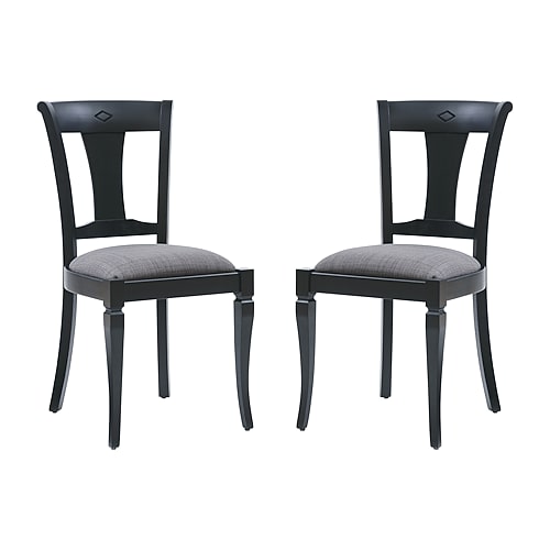 Click here for Linon Rosina 2-pc. Dining Chair  One Size  Black prices