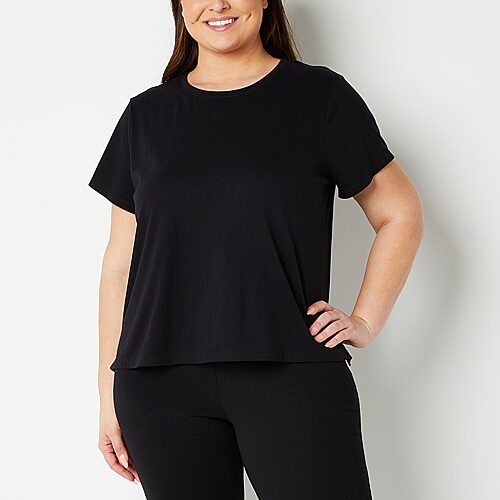 Click here for Xersion Womens Cotton Crew Neck Short Sleeve T-Shi... prices