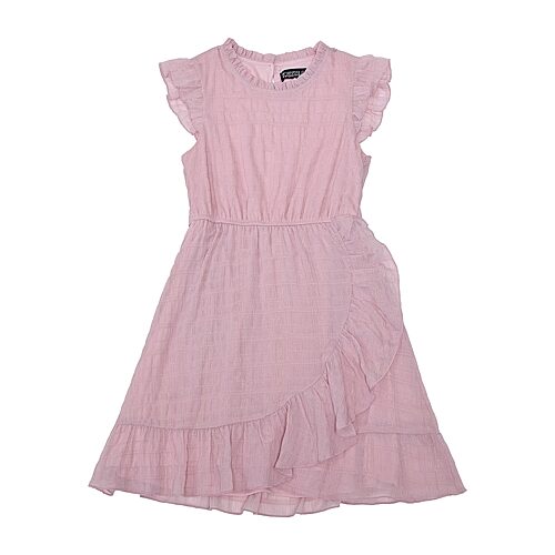 Click here for Trixxi Girl Big Kid Girls Belted Sleeveless Ruffle... prices