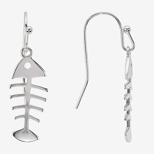 Click here for Silver Reflections Bone Fish Womens Pure Silver Ov... prices
