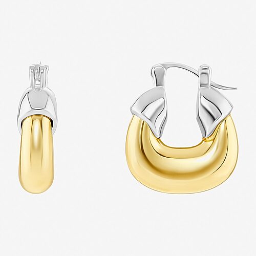 Click here for Silver Reflections Womens 18K Gold Over Brass 25mm... prices