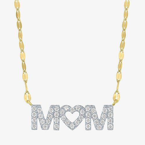 Click here for (G-H / I1-12) Mom Womens 1/3 CT. T.W. Lab Grown Wh... prices