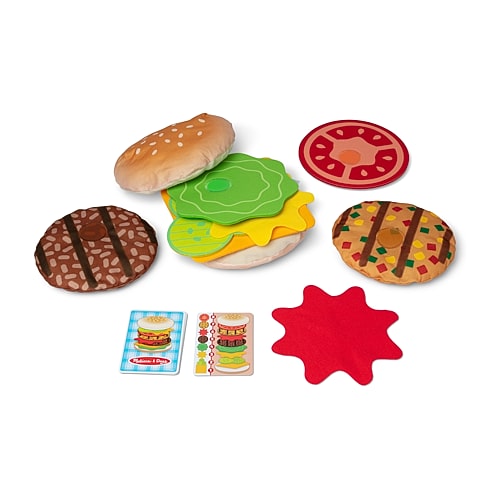 Click here for Melissa & Doug Burger Stacking Games  One Size  Mu... prices
