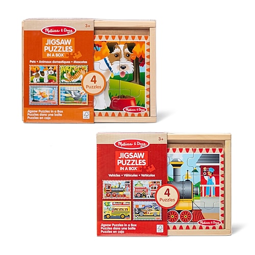 Click here for Melissa & Doug Jigsaw In A Box Bundle 2-pc. Puzzle... prices