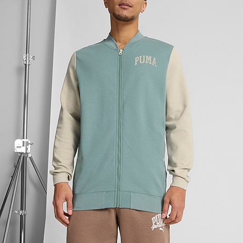 PUMA Mens Lightweight Bomber Jacket  Small  Green
