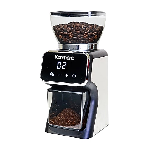 Kenmore Digital Conical Burr Coffee Grinder  One Size  Stainless Steel