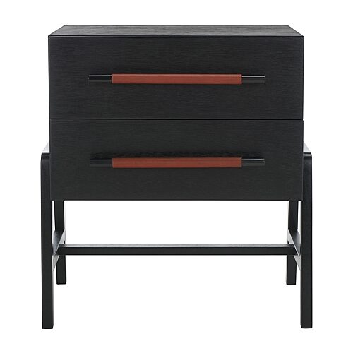 Click here for Safavieh Tiona 2-Drawer Nightstand  One Size  Blac... prices