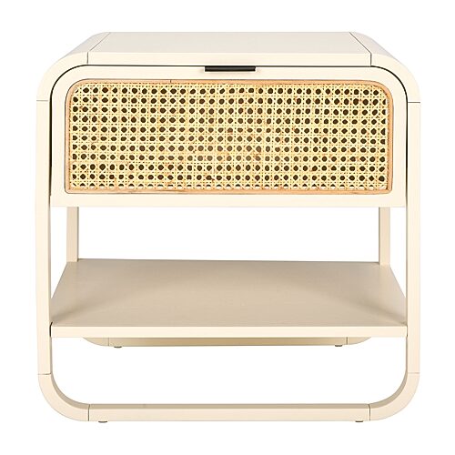 Click here for Safavieh Yunis 1-Drawer Nightstand  One Size  Whit... prices
