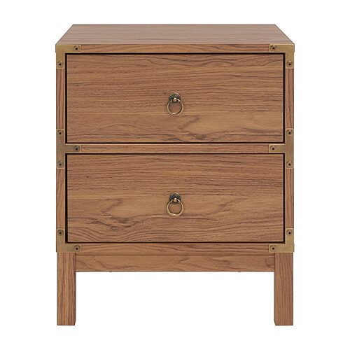 Click here for Safavieh Galio 2-Drawer Nightstand  One Size  Brow... prices