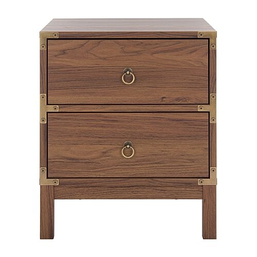Click here for Safavieh Galio 2-Drawer Nightstand  One Size  Brow... prices