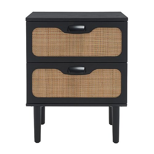 Click here for Safavieh Irelia 2-Drawer Nightstand  One Size  Bla... prices
