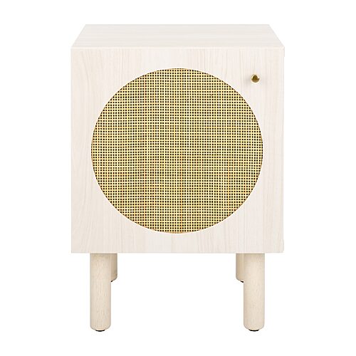 Click here for Ophelia 1 Door Nightstand  One Size  White prices