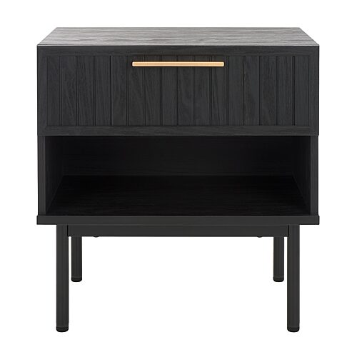 Click here for Safavieh Axelle 1-Drawer Nightstand  One Size  Bla... prices