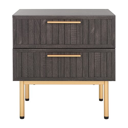Click here for Safavieh Axelle 2-Drawer Nightstand  One Size  Bla... prices