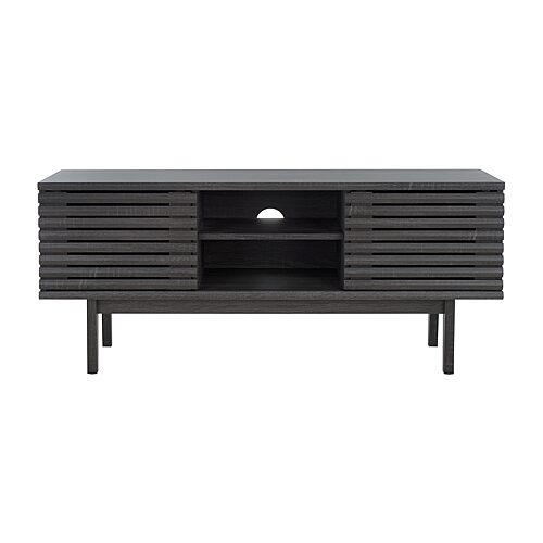 Click here for Aricia Small 2 Door Media Stand - Distressed black prices
