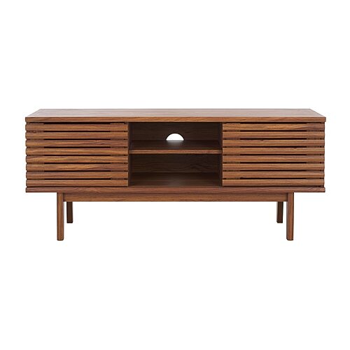 Click here for Aricia Small 2 Door Media Stand - Walnut prices