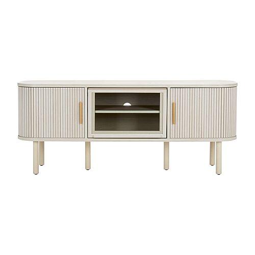 Click here for Tealla 2 Tambour & 1 Glass Lift Door Media Stand -... prices