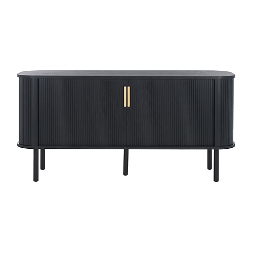 Click here for Tealla 2 Tambour Door Media Stand - Black/gold prices