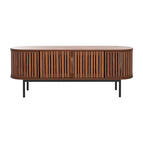 Click here for Enid 4 Door Media Stand - Walnut prices