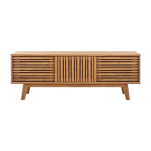 Click here for Esma 3 Door Media Stand - Oak prices