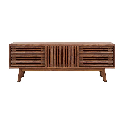 Click here for Esma 3 Door Media Stand - Walnut prices