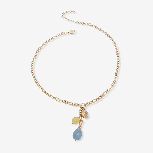 Click here for A.N.A Womens 20 Inch Y Necklace  One Size  Blue prices