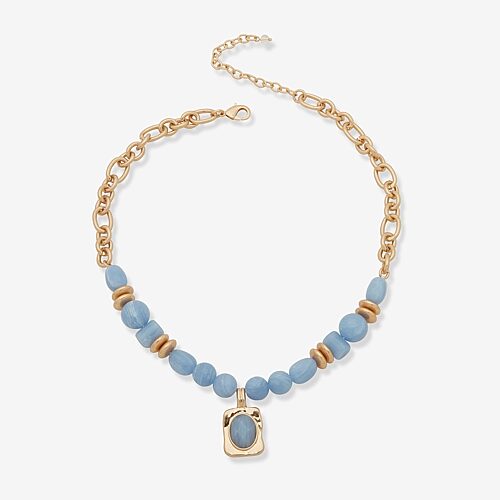 Click here for a.n.a Womens 16 Inch Beaded Necklace  One Size  Bl... prices