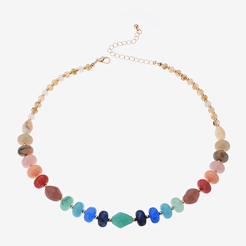Click here for Bijoux Bar Womens 19 1/2 Inch Beaded Necklace  One... prices