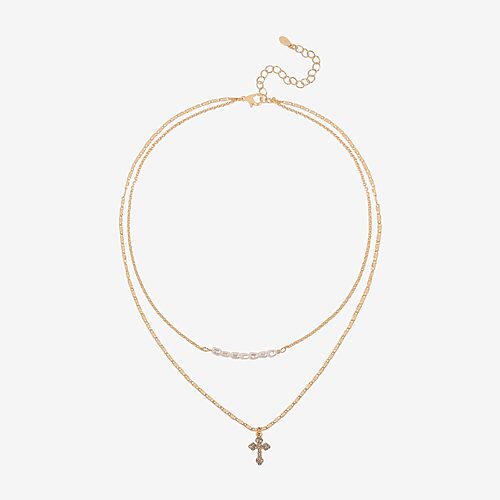 Click here for Bijoux Bar Delicates Womens Glass 16 Inch Strand N... prices