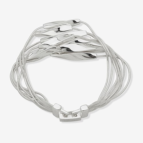 Click here for Worthington Womens Strand Bracelet  One Size  Silv... prices
