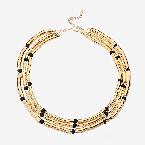 Click here for Bold Elements Womens 18 1/2 Inch Strand Necklace... prices