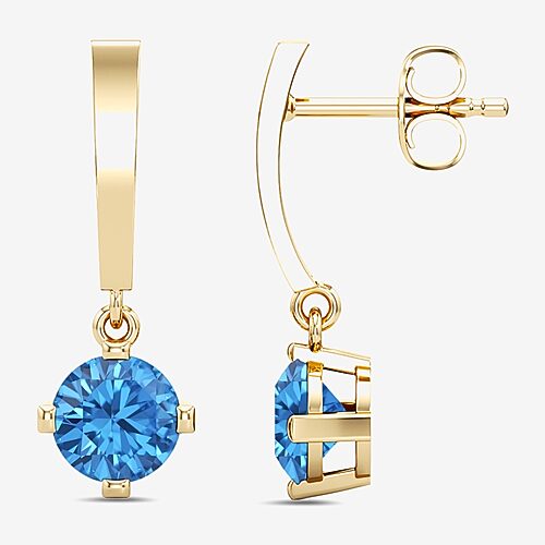 Click here for Lab Created or Genuine Gemstone 14K Gold Over Silv... prices