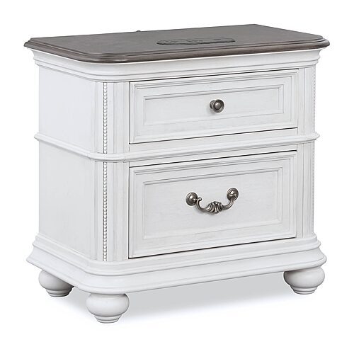 Click here for AVALON FURNITURE Lucia 2-Drawer Nightstand  One Si... prices