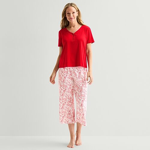 Click here for Liz Claiborne Womens Short Sleeve 2-pc. Pajama Set... prices