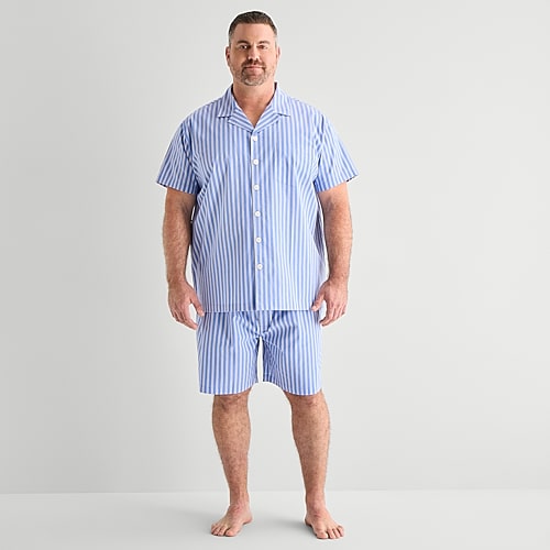 Click here for Stafford Mens Short Sleeve 2-pc. Big and Tall Paja... prices