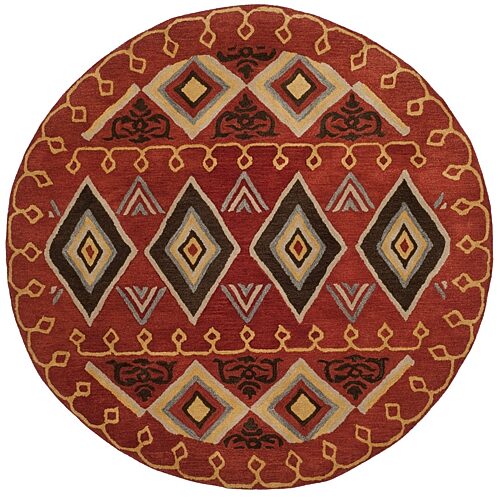 Click here for Safavieh Heritage Collection Ruth Geometric Round... prices