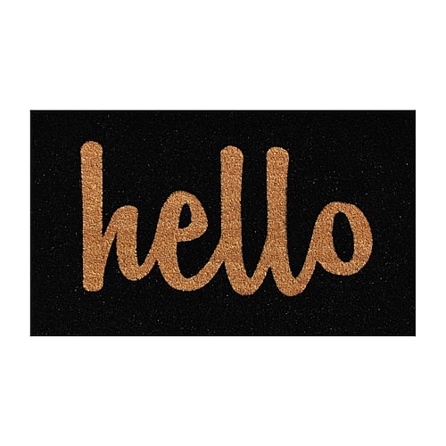 Click here for Calloway Mills Hello Coir Outdoor Rectangular Door... prices