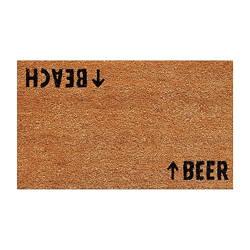 Click here for Calloway Mills Beach Beer Outdoor Rectangular Door... prices