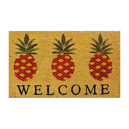 Click here for Calloway Mills Pineapple Welcome Outdoor Rectangul... prices