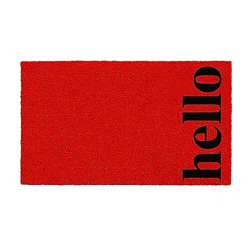 Click here for Home & More Vertical Hello Coir/Vinyl Doormat  17... prices