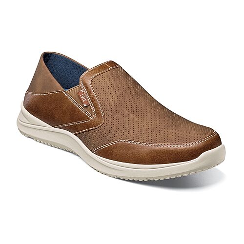 Click here for Nunn Bush Conway Mens Moc Closed Toe Slip-On Shoe... prices
