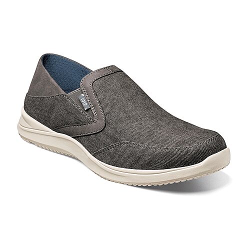 Click here for Nunn Bush Mens Conway Ez Canvas Slip-On Shoe  8 Me... prices