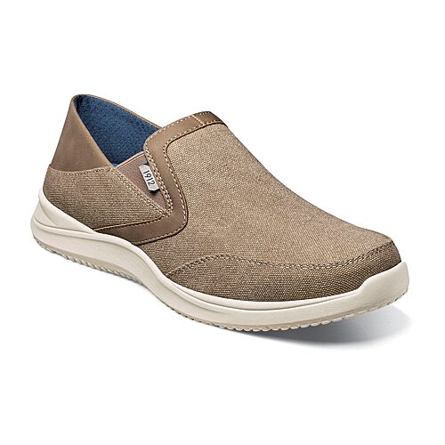 Click here for Nunn Bush Mens Conway Ez Canvas Slip-On Shoe  10 W... prices