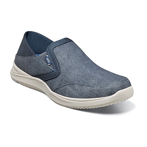 Click here for Nunn Bush Mens Conway Ez Canvas Slip-On Shoe  10 W... prices