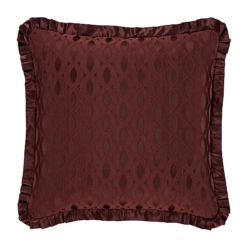 Click here for Queen Street Le Grande Maroon Euro Sham  One Size... prices
