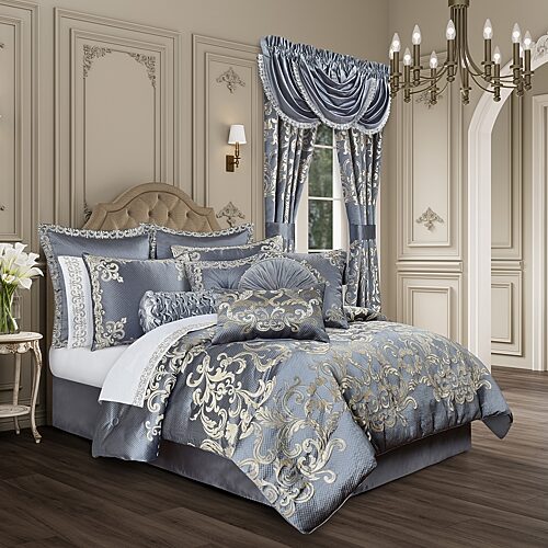 Click here for J Queen New York Dicaprio 4 Pc. Comforter Set  Que... prices
