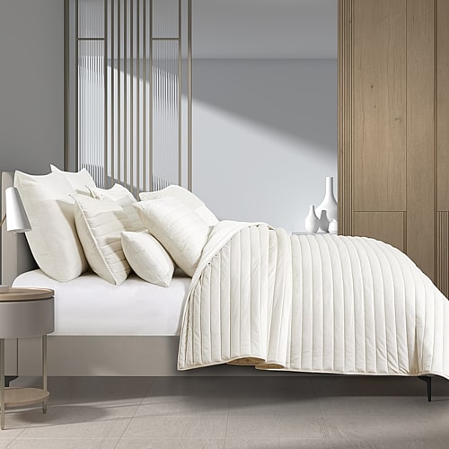 Click here for Queen Street Valletta Solid Quilt Set  One Size  W... prices
