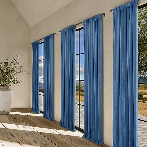 Click here for Queen Street Seacove Rod Pocket Light-Filtering Si... prices